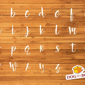 Alphabet Stencil N.18 - Lowercase Letters Stencils. Font Stencil ...