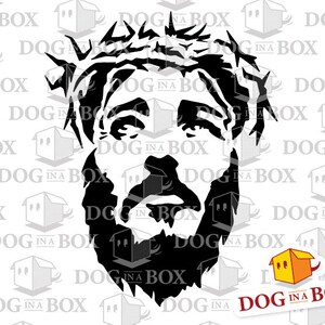 Jesus Stencil N.5 - Reusable Jesus Christ Stencil, Christian Stencil ...