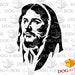 Jesus Stencil N.1: Reusable Christian Stencil for Wall Painting ...