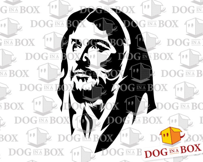 Jesus Stencil N.1 Reusable Jesus Christ Stencil Christian - Etsy