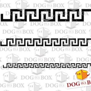 Greek Key Stencil N.1 - Reusable Greek Key Pattern Stencil. Greek ...