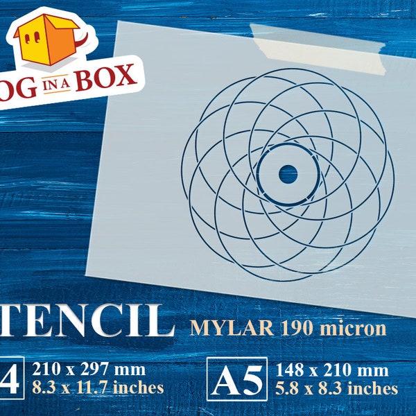 Geometric Stencil - Etsy