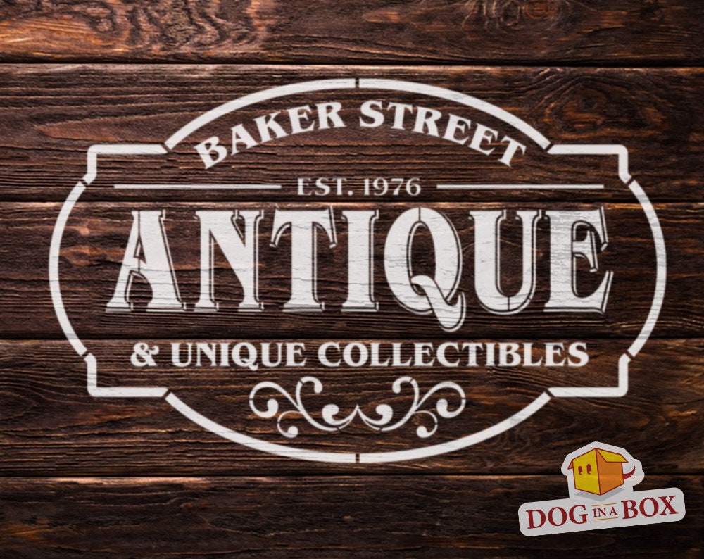 Plantillas De Letreros Antiguos