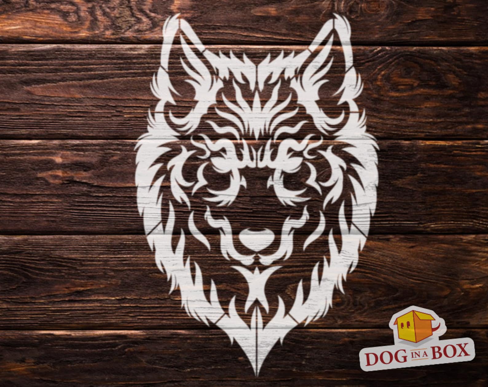 Wolf Stencil N.5 Wild Life Stencil Stencil for Painting DIY - Etsy