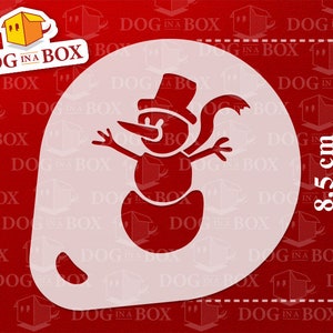 Christmas Stencils N.1, Snowman, Christmas Tree, Set of 3 Cookie ...