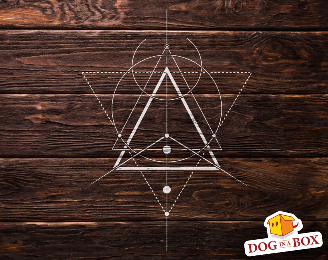 Sacred Geometry Stencil N.5 Geometric Stencil Reusable - Etsy