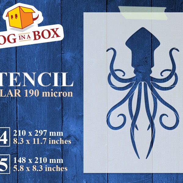 Sea Life Stencils - Etsy