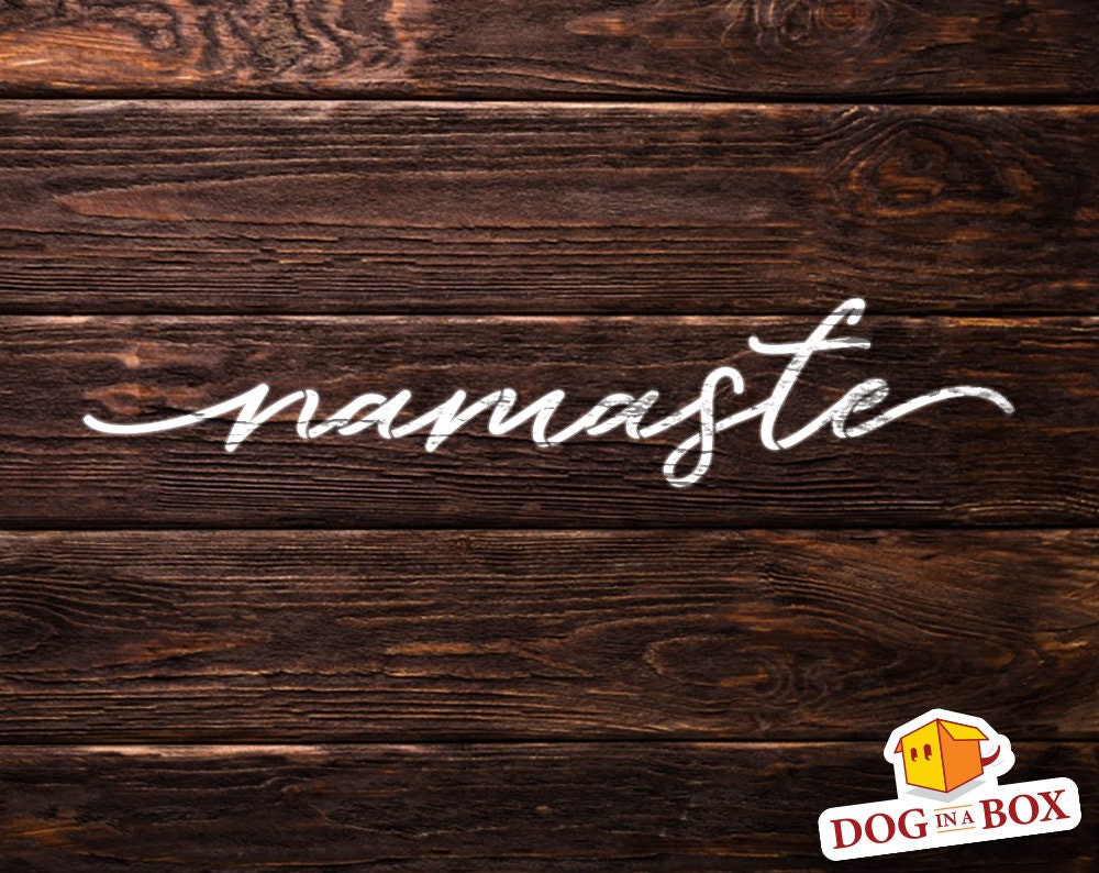 Namaste Stencil Reusable Stencil for Wood Signs Fabrics and | Etsy