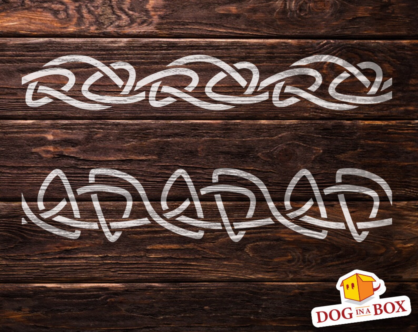 Celtic Knots Pattern N.2 Celtic Stencil Pattern Stencil - Etsy