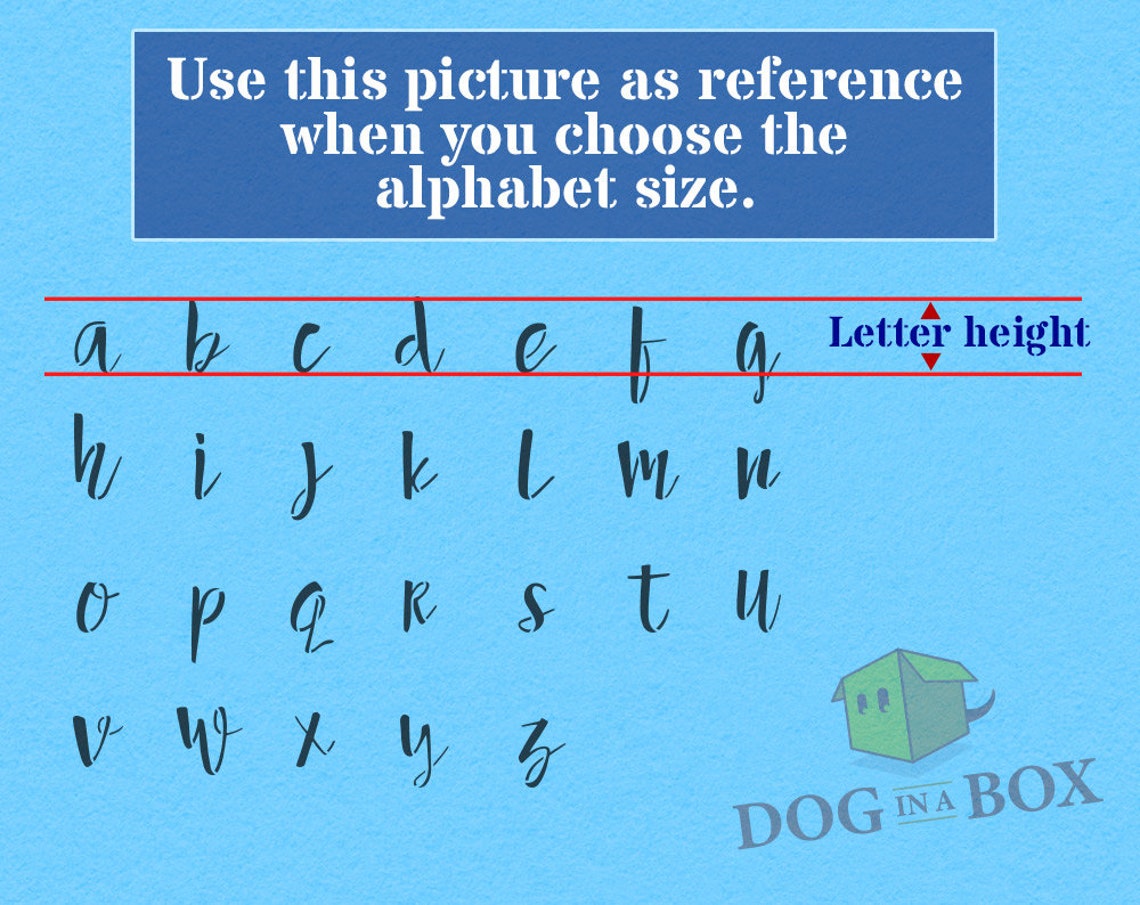 Alphabet Stencil N.18 Lowercase Letters Stencils. Font - Etsy