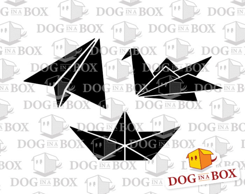 Paper Plane Stencil Origami Stencil Paper Boat Stencil Wall - Etsy
