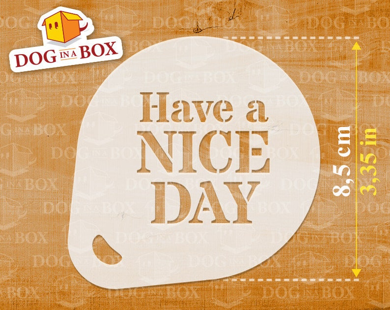 Set of 3 Coffee Stencils Good Morning Stencil Food Stencil - Etsy