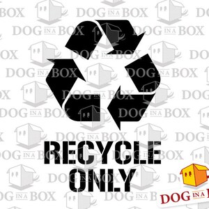 Recycling Logo Stencil N.1 - Reusable Recycle Stencil, Waste, Stencil ...