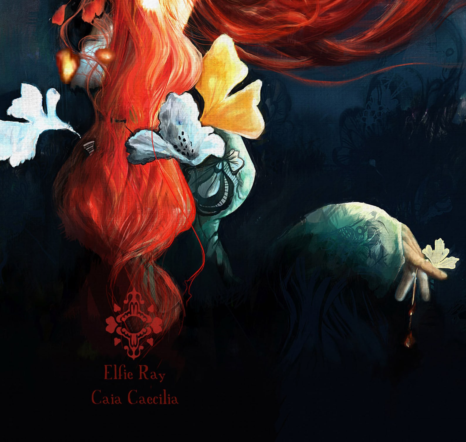 Red haired goddess Caia Caecilia Large fine art giclee print. - Etsy 日本