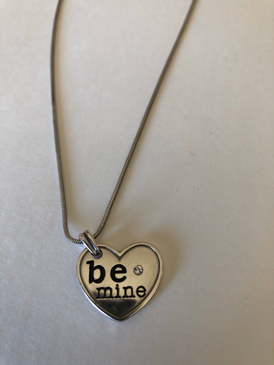 Brighton Heart necklace Valentines Day gift . Be mine.Its is | Etsy