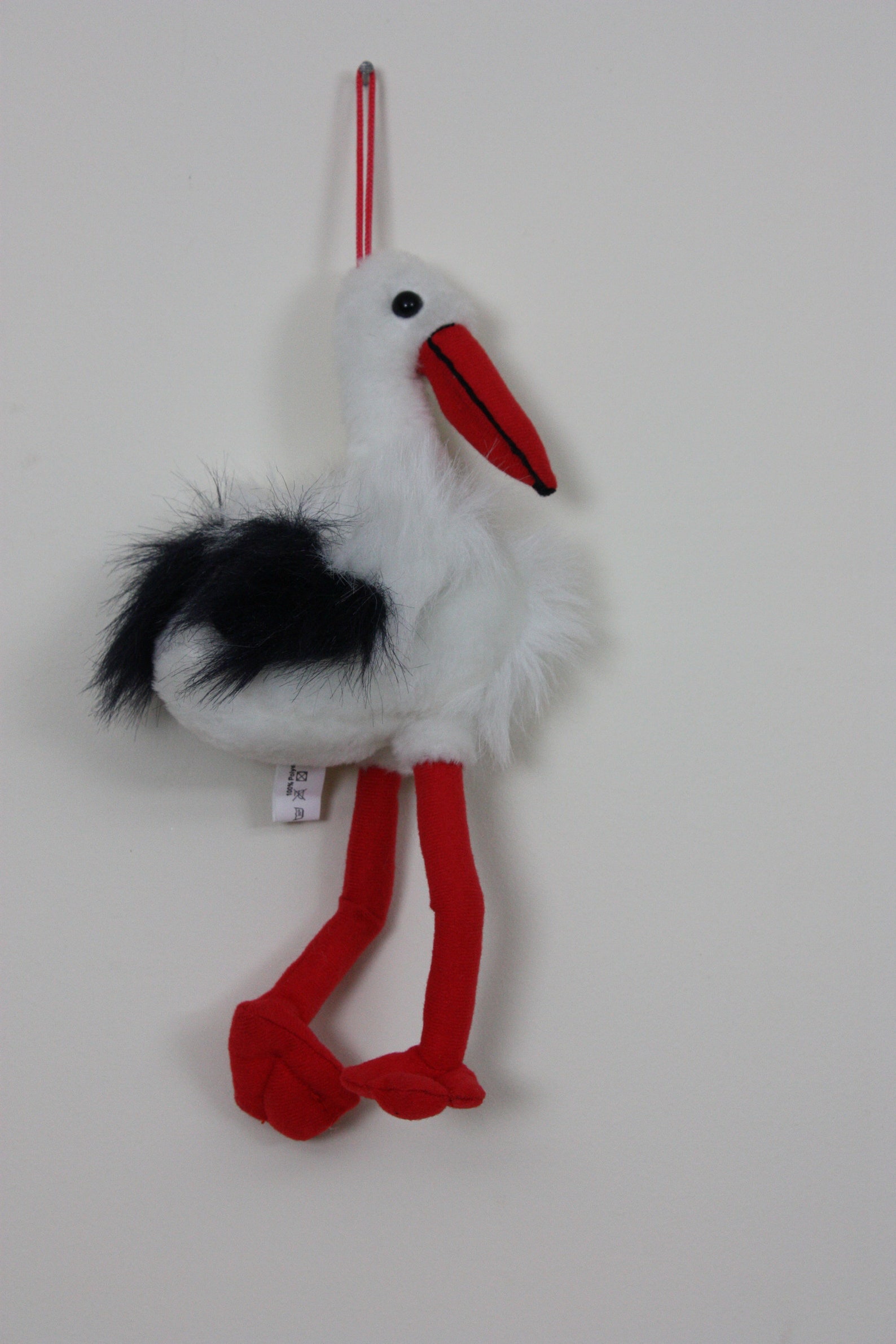 Plush Stork Figure, Animal Figures, Plush Toys, Wall Decoration ...