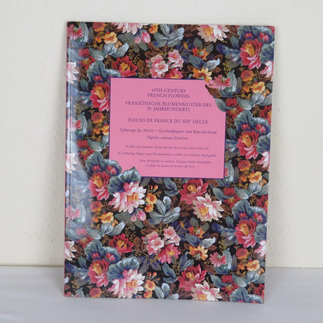 Gift Wrap by Artist, French Floral Patterns of the 19th Century, Paper ...