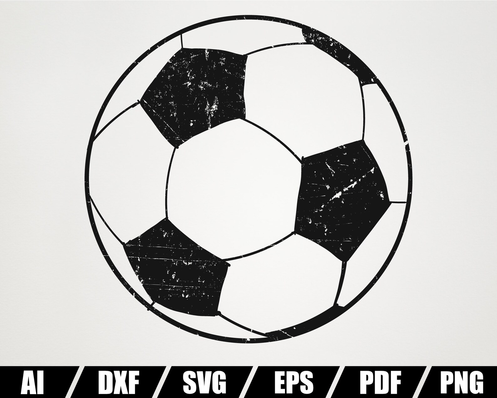 Soccer Ball SVG Soccer Ball Cut File Soccer Ball Dxf - Etsy
