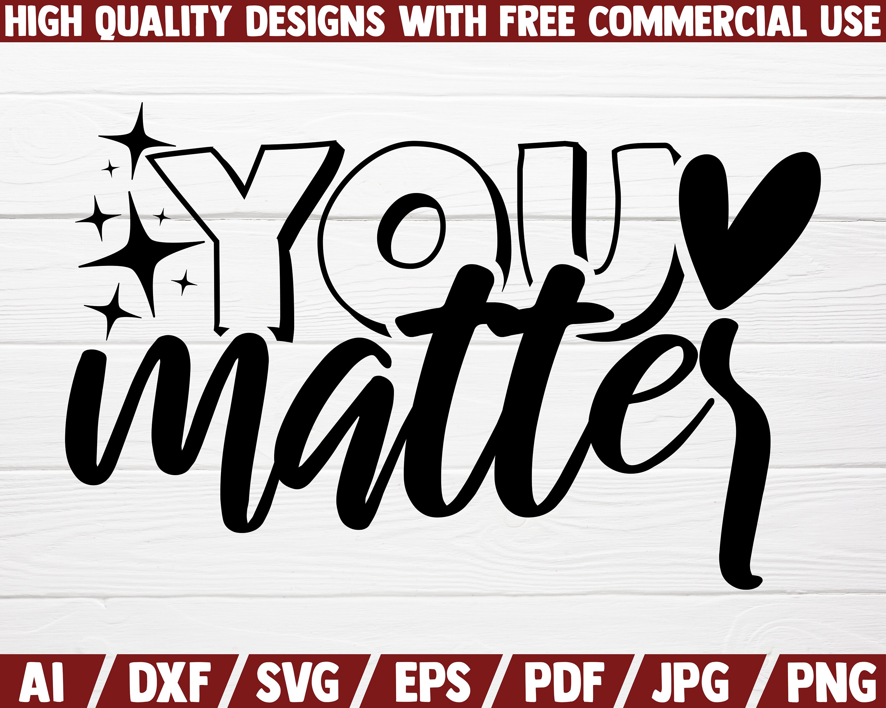 You Matter SVG Mental Health SVG Cut File Instant Download - Etsy Australia
