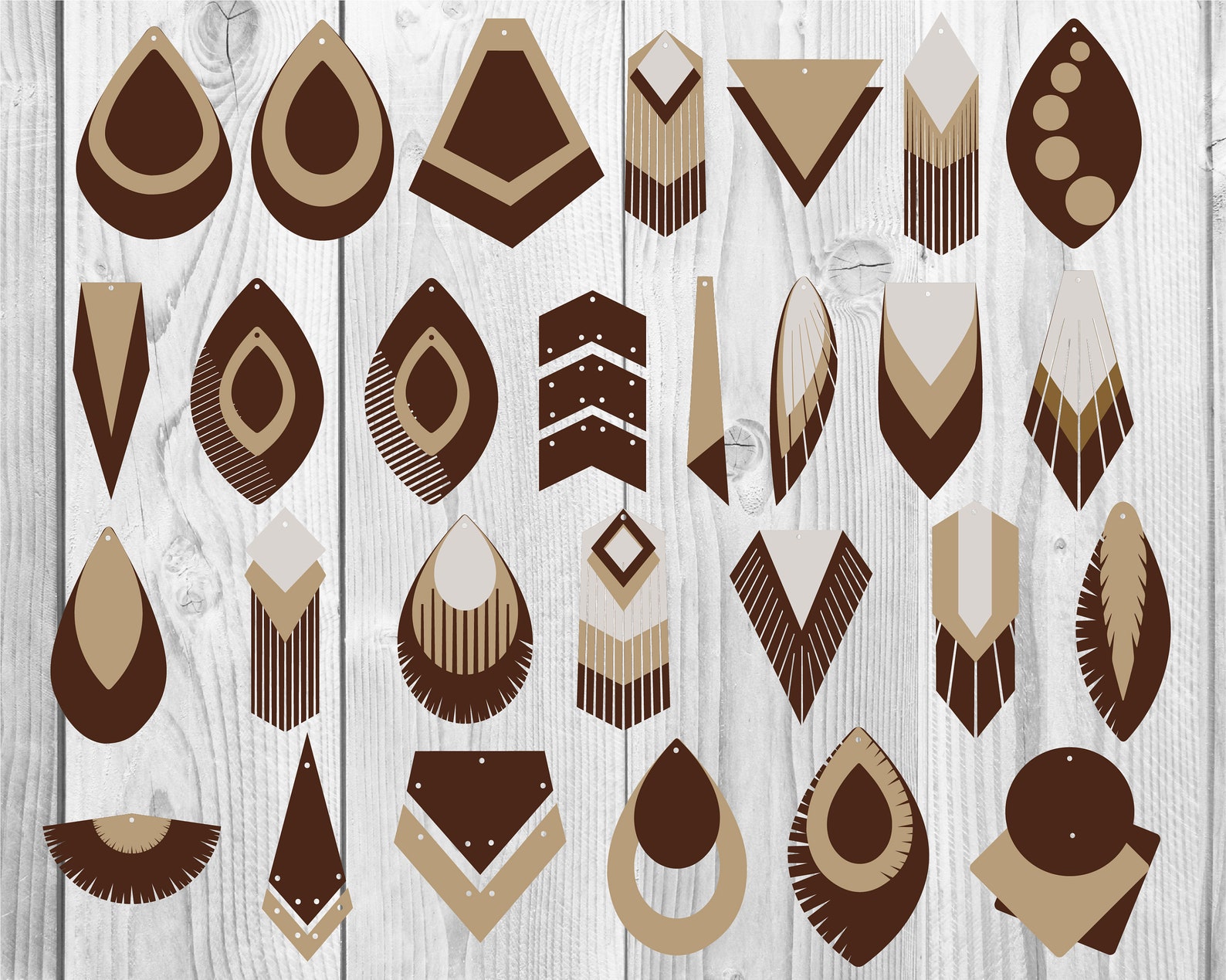 HUGE Jewelry Bundle SVG Tear Drop Svg Pendant Svg | Etsy