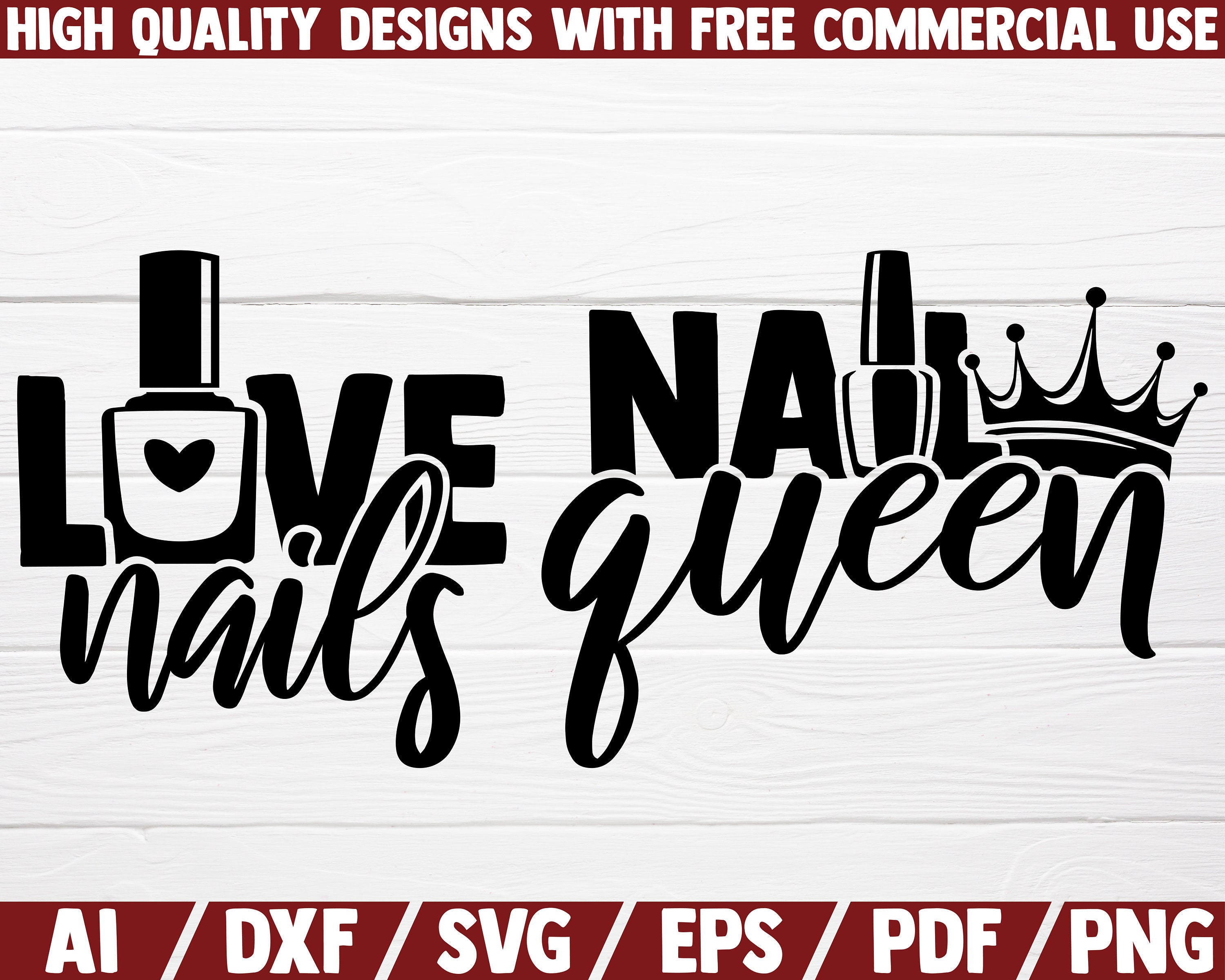 Nail Tech SVG Bundle Nail Art SVG Cut File Instant | Etsy