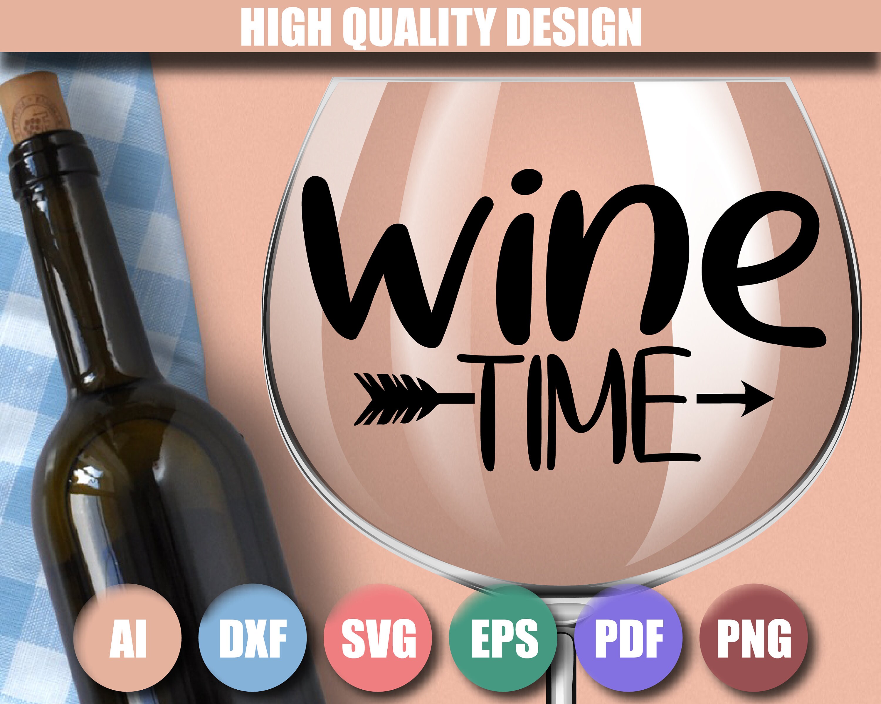 Wine Bundle Svg Wine Svg Wine Glass Svg Drinking Svg | Etsy