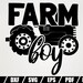 Farm Boy SVG Farmhouse SVG Cut Files Farming SVG Instant Download ...