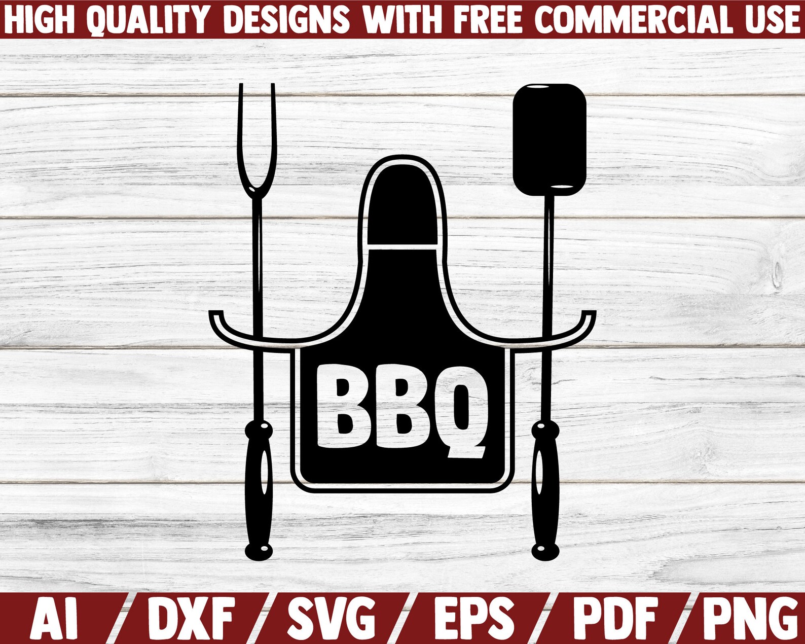 Barbeque SVG Bbq SVG Grill Svg Kitchen Svg Apron Svg | Etsy