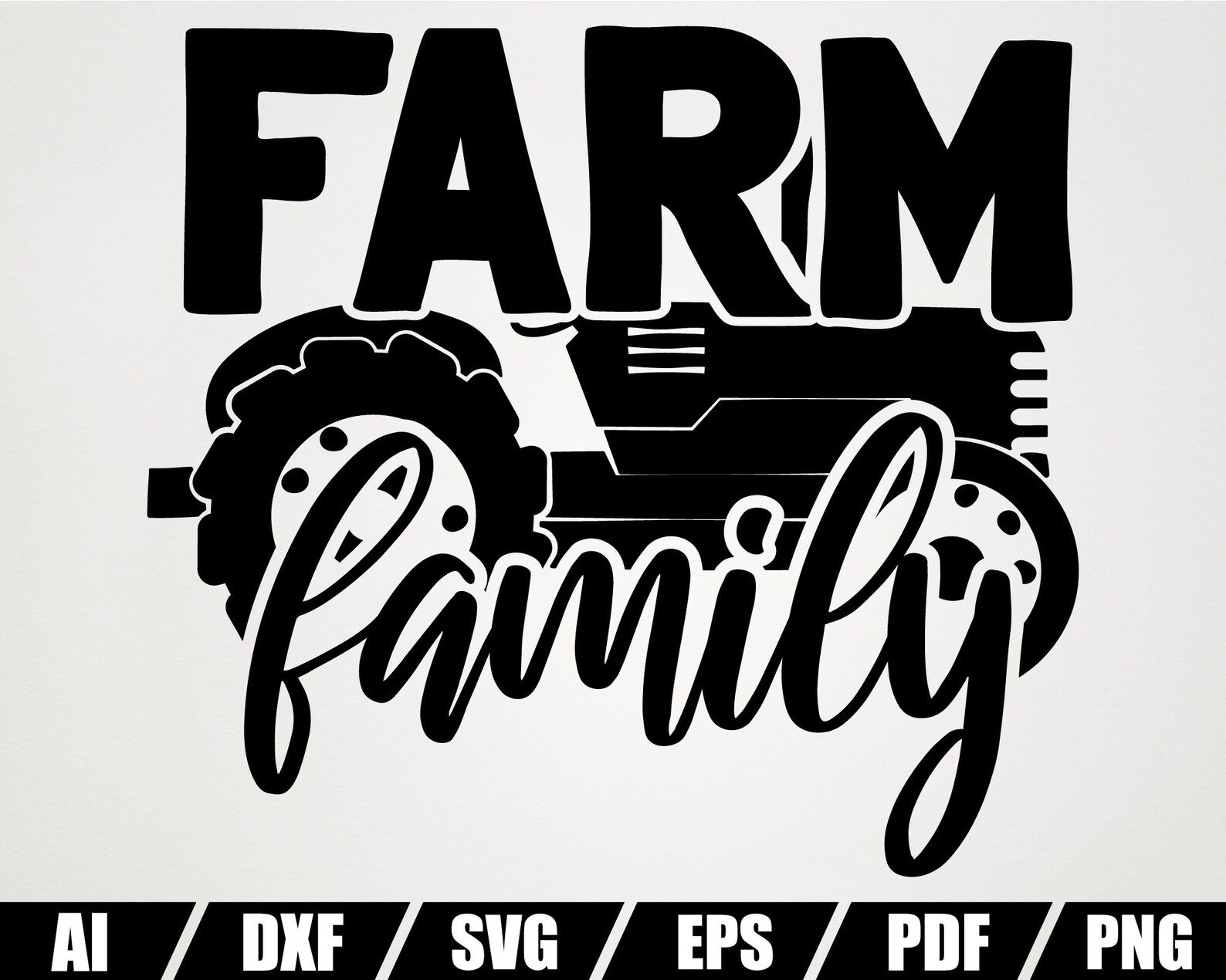 Farm Family SVG Farmhouse SVG Cut Files Farming SVG - Etsy