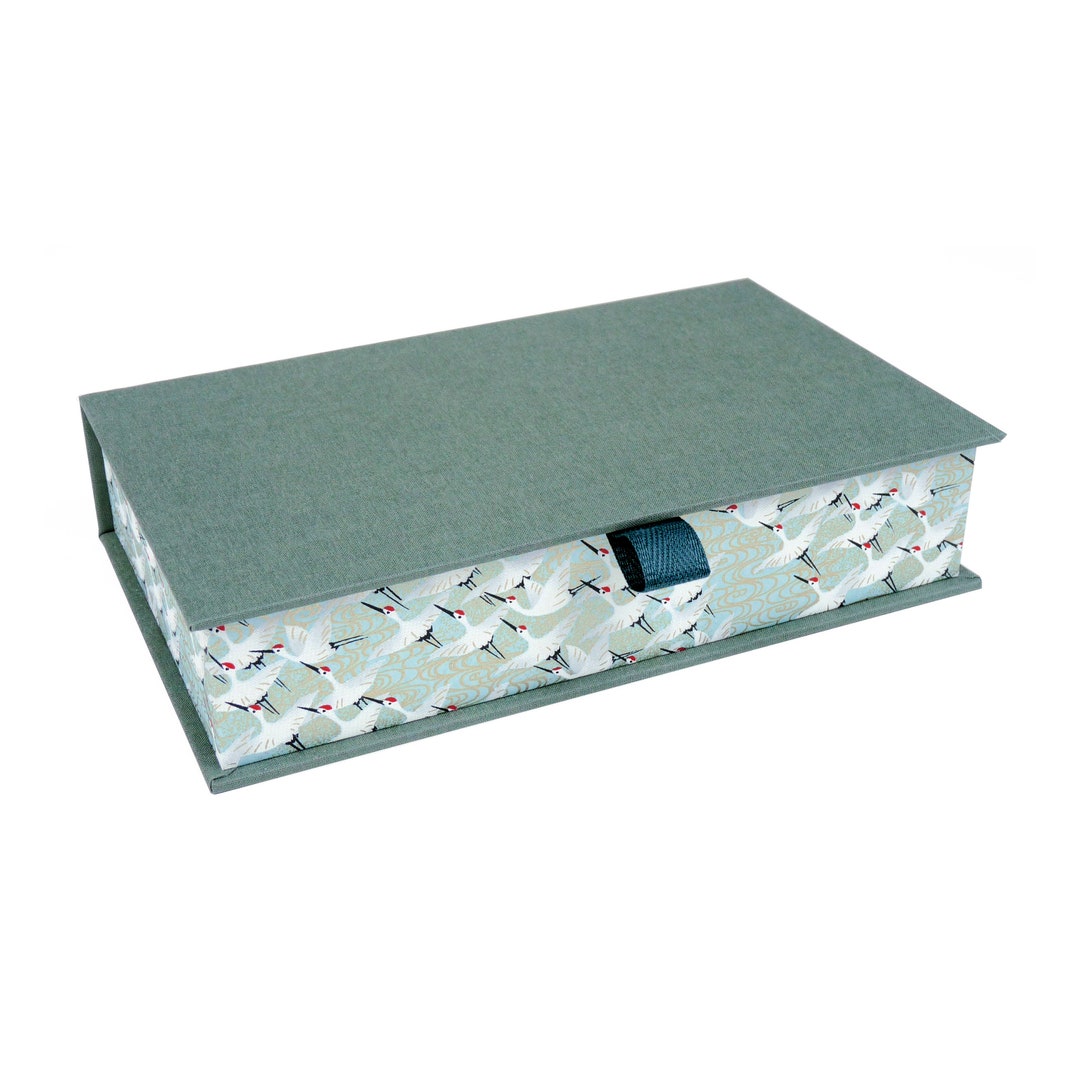 Folding Box With Japanese Paper Chiyogami - Etsy