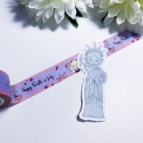 Lady Liberty Sticker - Etsy