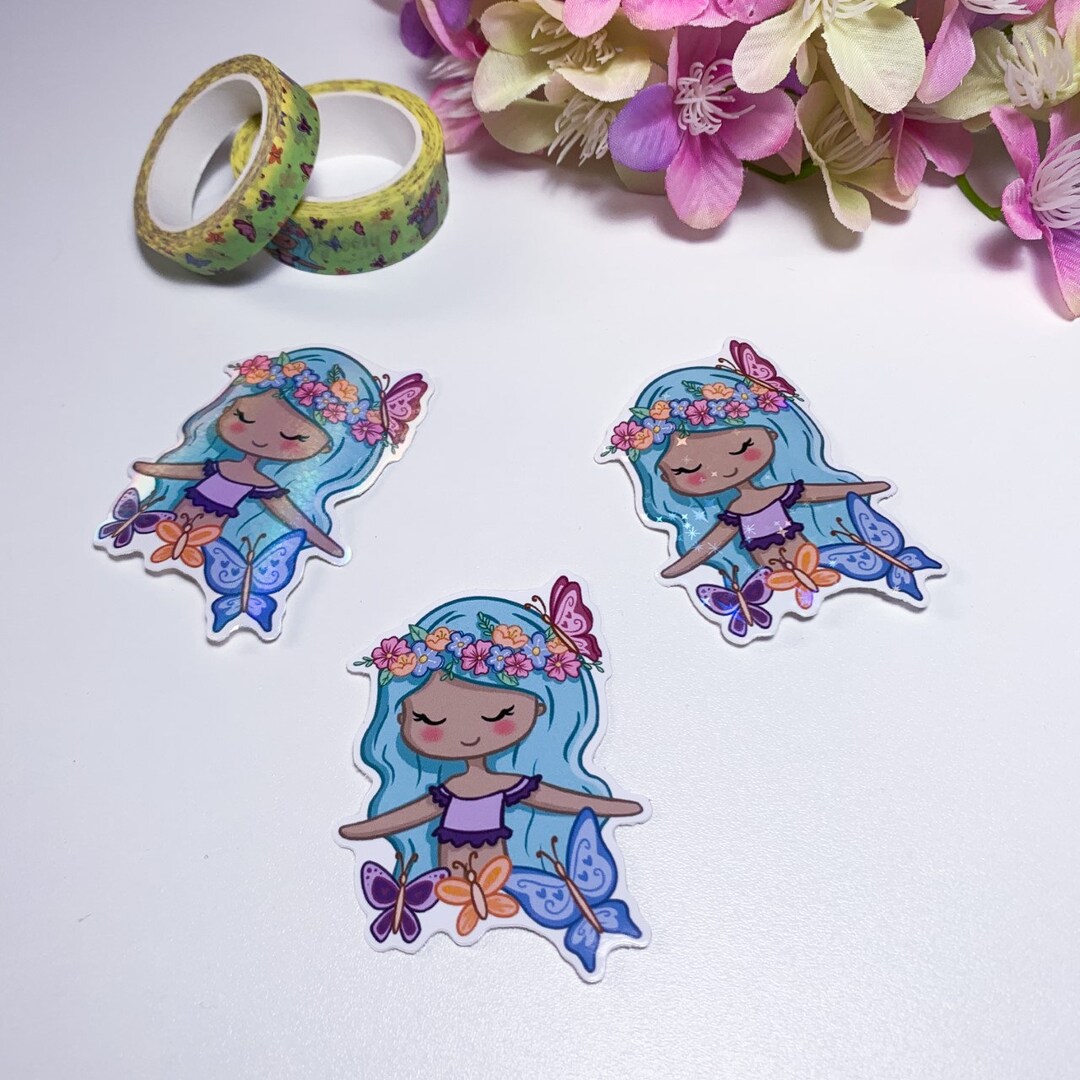 Bloom Vinyl Sticker - Etsy