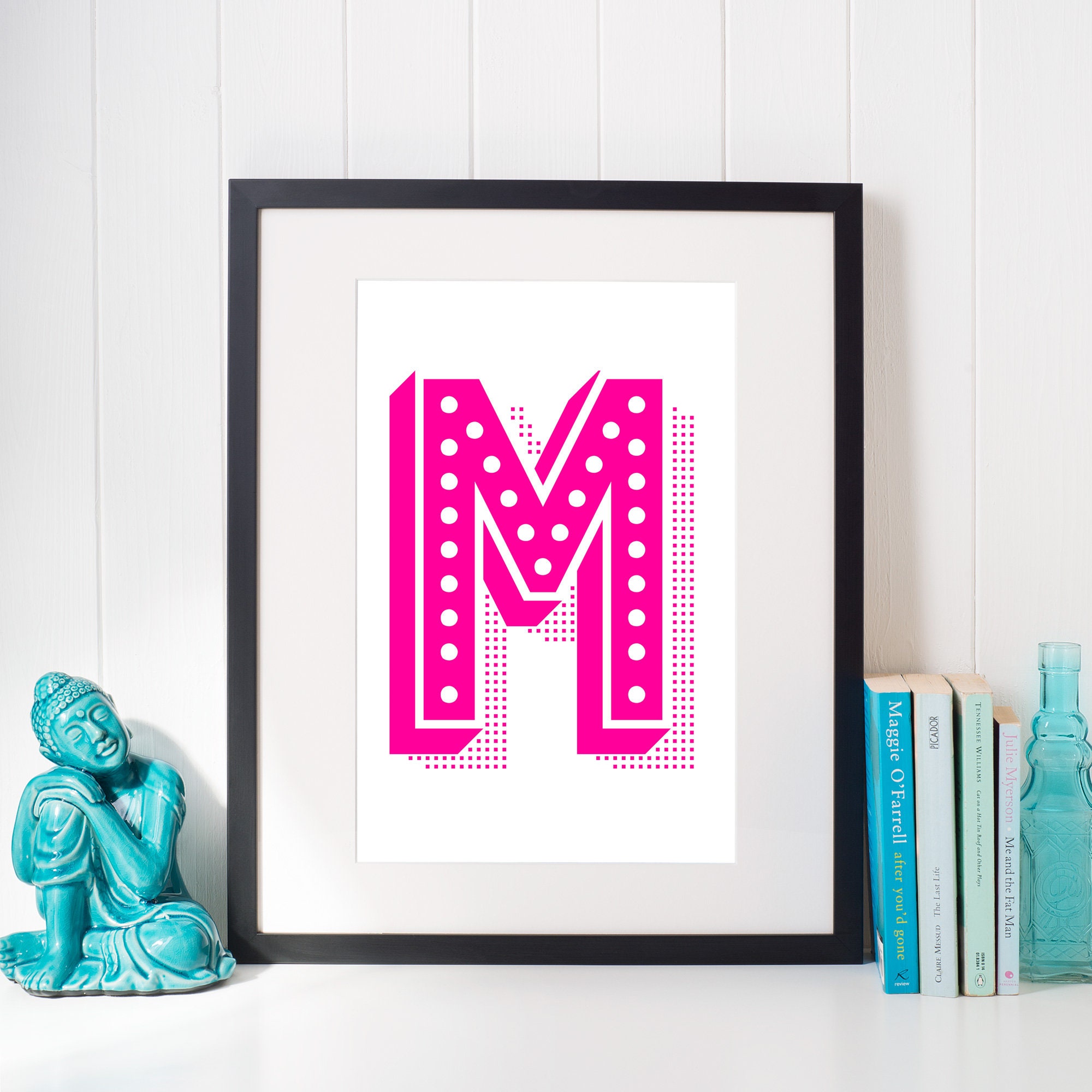 Letter M Printable Art Instant Download Monogram Print - Etsy