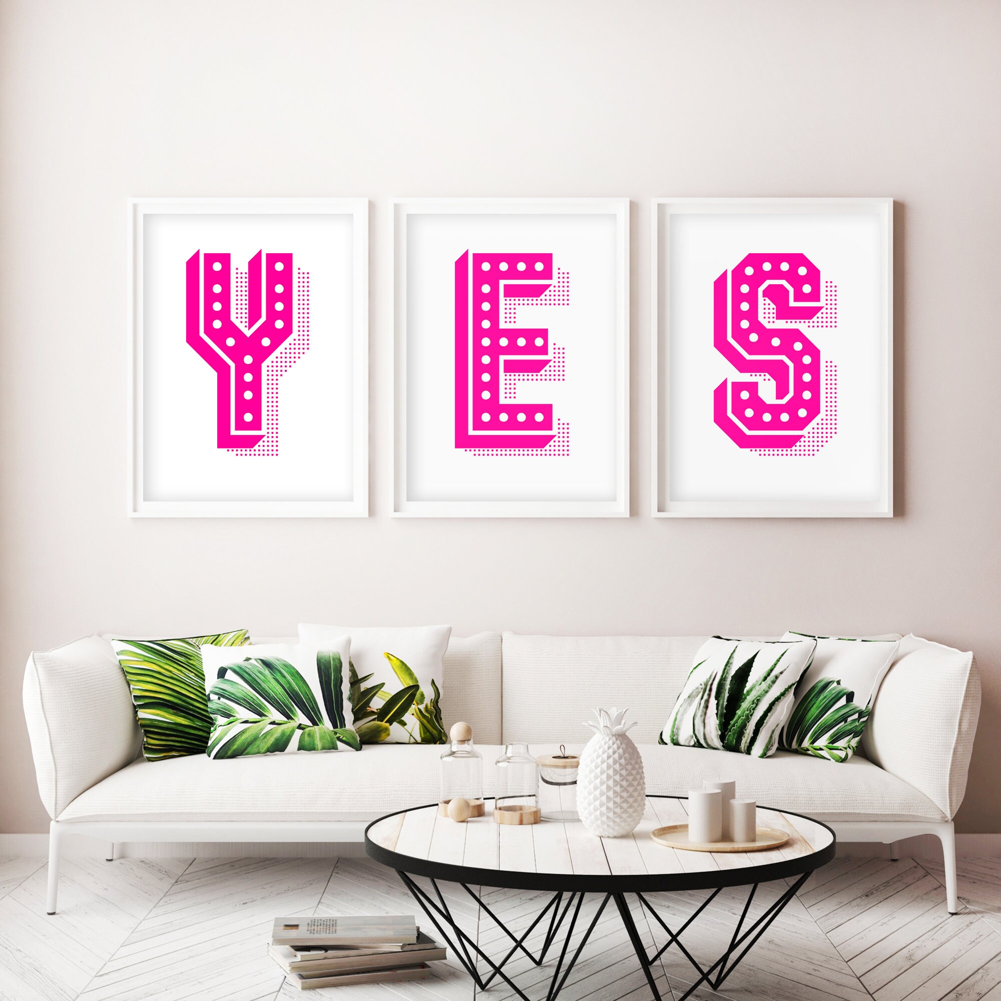 Exclamation Mark Art, Punctuation Point Print, Letter Wall Decor ...