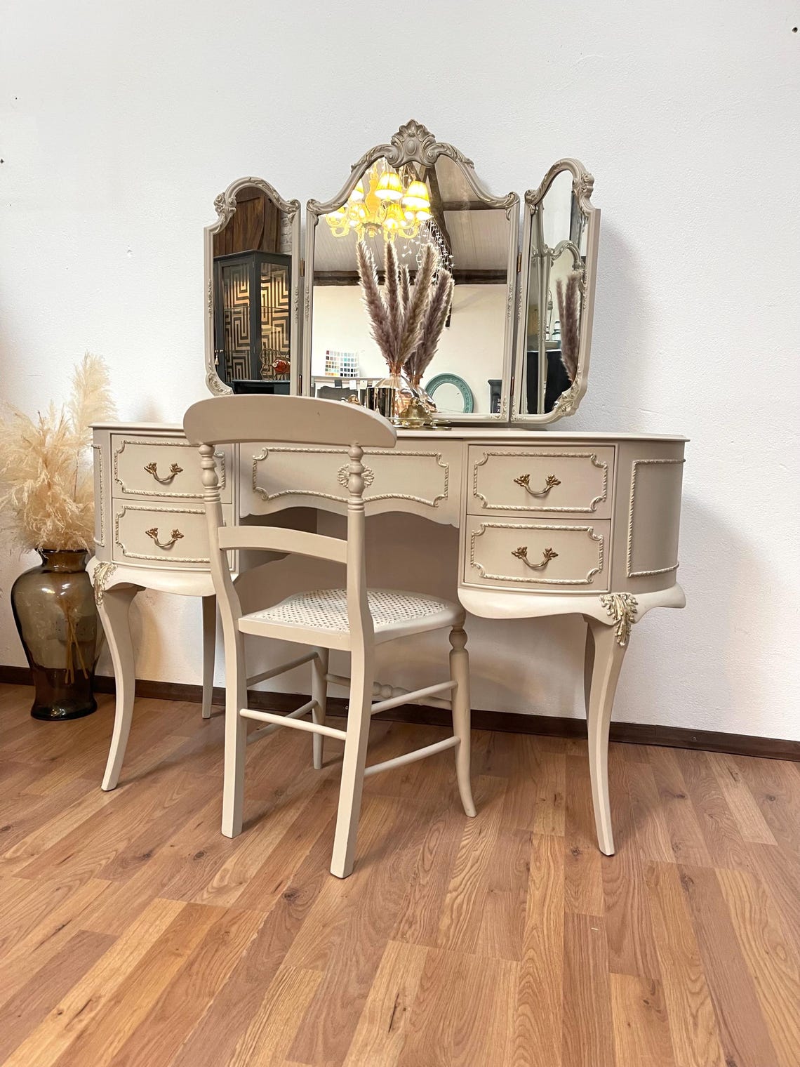 Olympus French Louis Style Dressing Table - Etsy UK