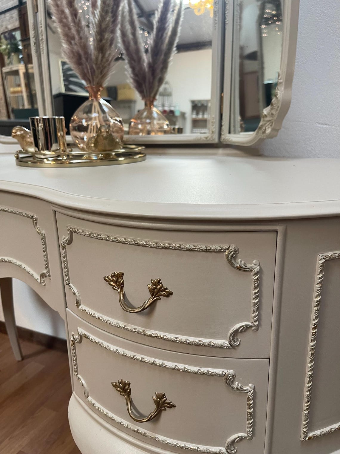 Olympus French Louis Style Dressing Table - Etsy UK