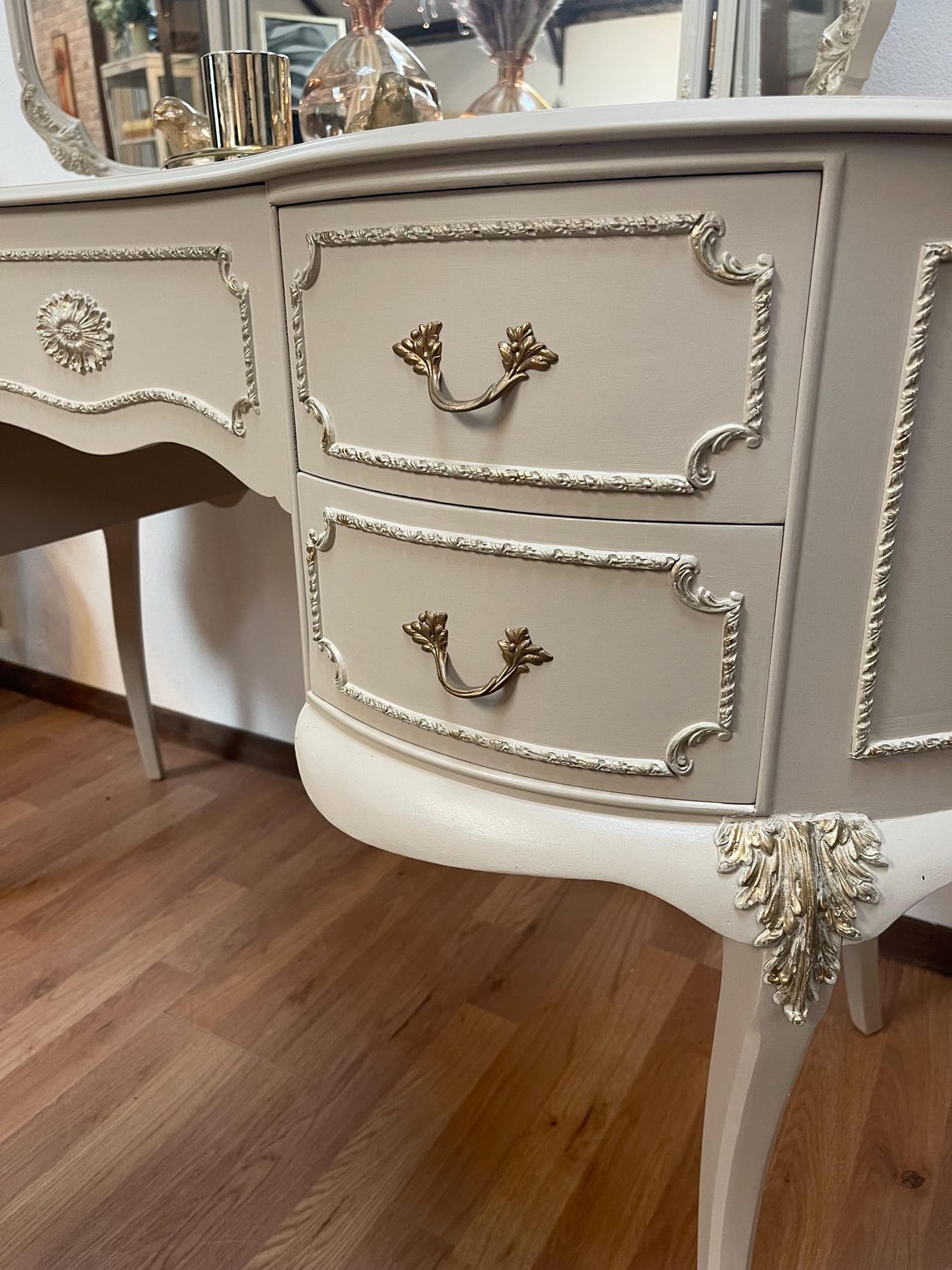 Olympus French Louis Style Dressing Table - Etsy UK