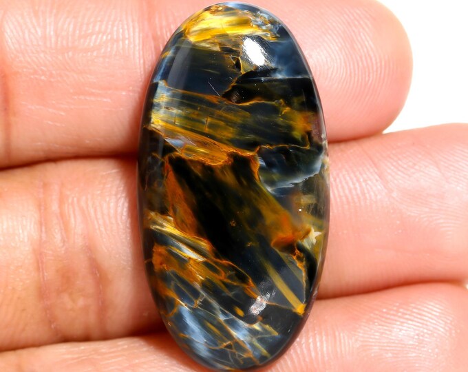 Dazzling Top AA 100% Natural Pietersite Oval Shape Cabochon Loose ...
