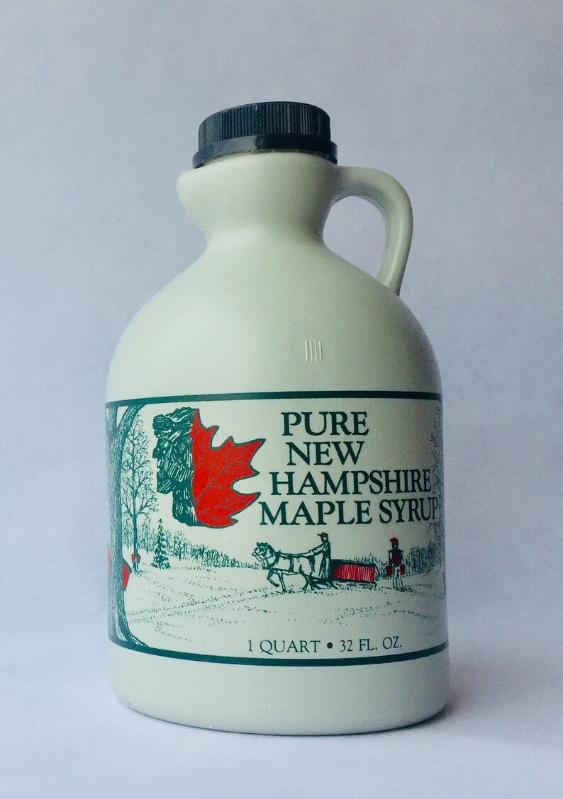 Quart - Pure New Hampshire Maple Syrup - Etsy