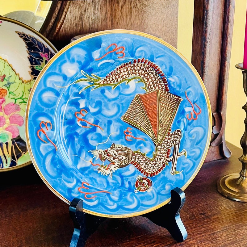 Dragon Plates - Etsy