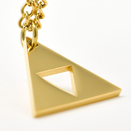 Legend of Zelda Triforce Ring 18ct Gold Plated - Etsy