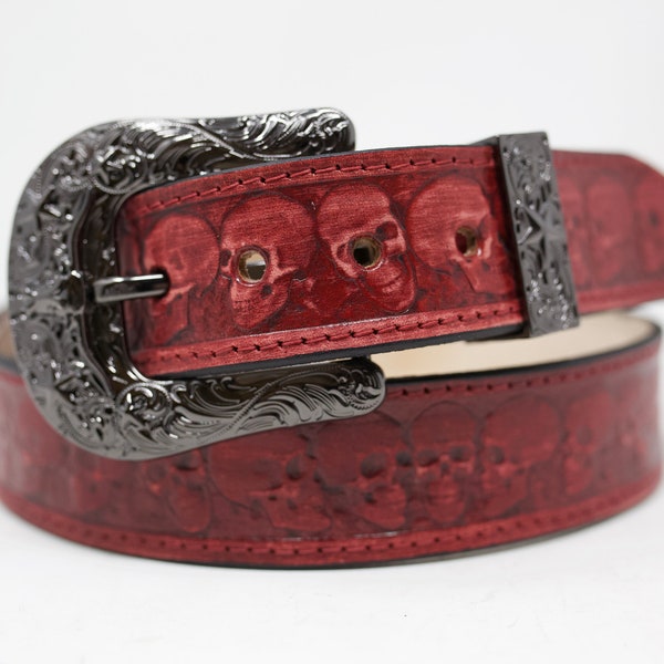 Skull Belt - Etsy