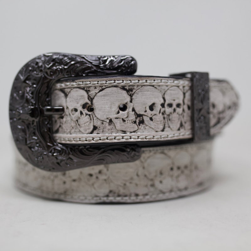 Skull Belt - Etsy