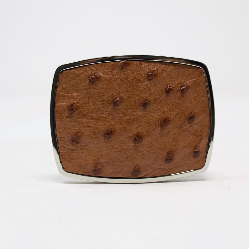Ostrich Belt With Buckle - Etsy