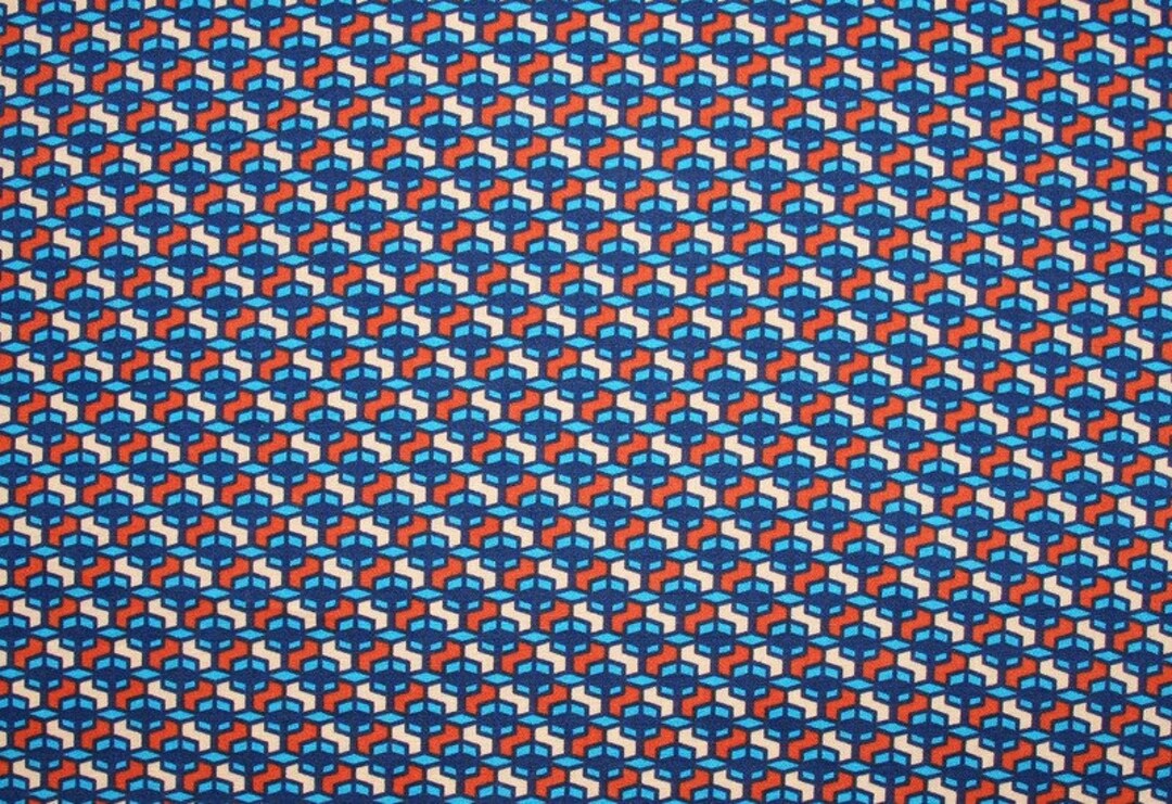 Stoff Retro, Stoffe Vintage, Stoffe Retro, Stoff Grafische Geometrische ...