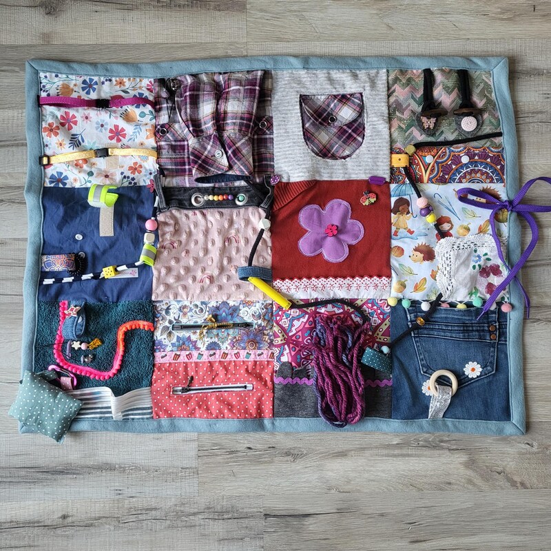 Busy Blanket - Etsy