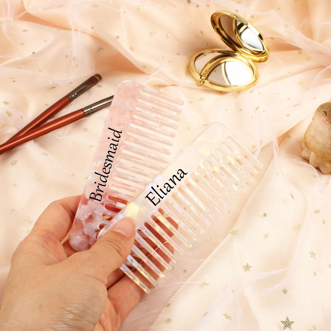 Custom Comb for Bridesmaids,baby Shower Keepsake Gift,personalized ...
