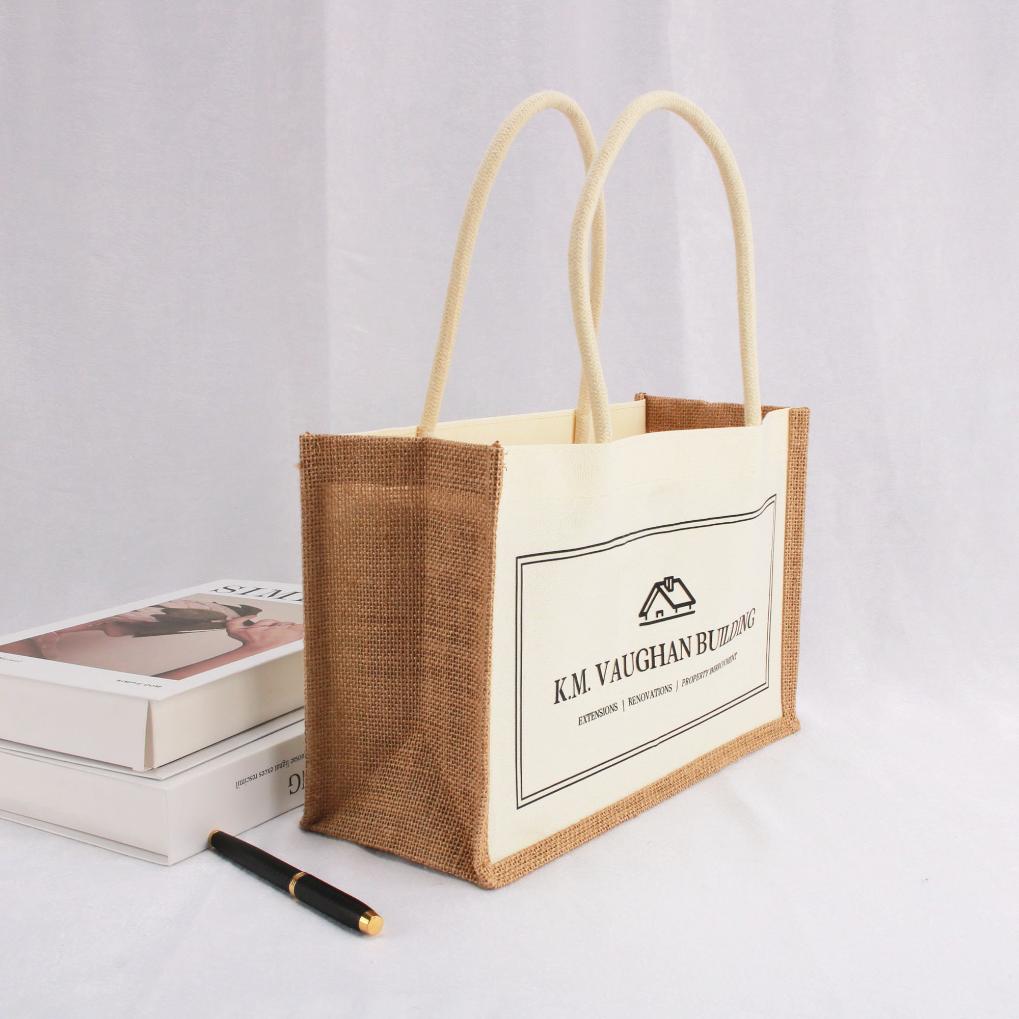 Personalized Logo Tote,custom Business Bags,employee Gifts, Corporate ...
