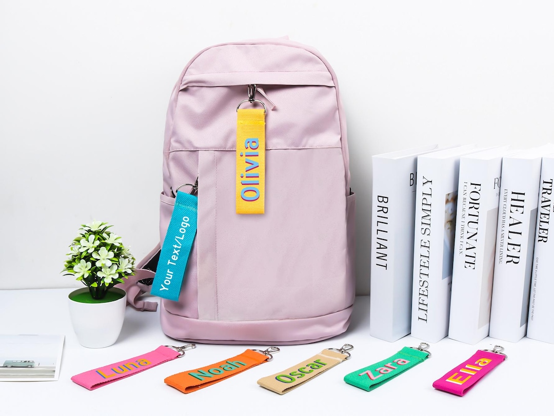 Personalized School Bag Tag,custom Name Tag,lunch Bag Tag,custom ...