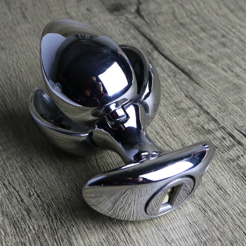 Stainless Steel Locking Butt Plug for Anal Stretcher | Etsy